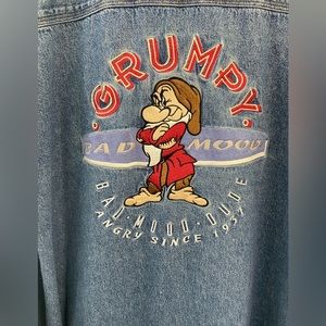 Disney | Shirts | Rare Vintage Disney Grumpy Shirt Xl The Disney ...